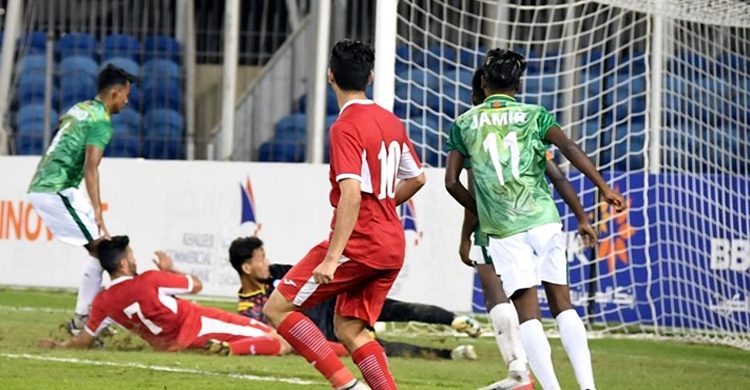 জর্ডানকে রুখে দিয়েছে বাংলাদেশের যুবারা - Dhalair Dak 24