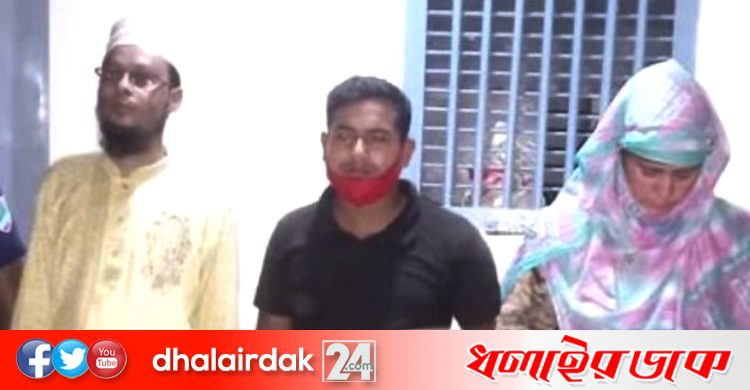 নারীর সঙ্গে আপত্তিকর ছবি তুলে ব্যবসায়ীর কাছে চাঁদা দাবি - Dhalair Dak 24